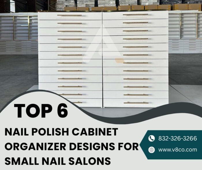 Top 6 nail polish cabinet organizer for small nail salon